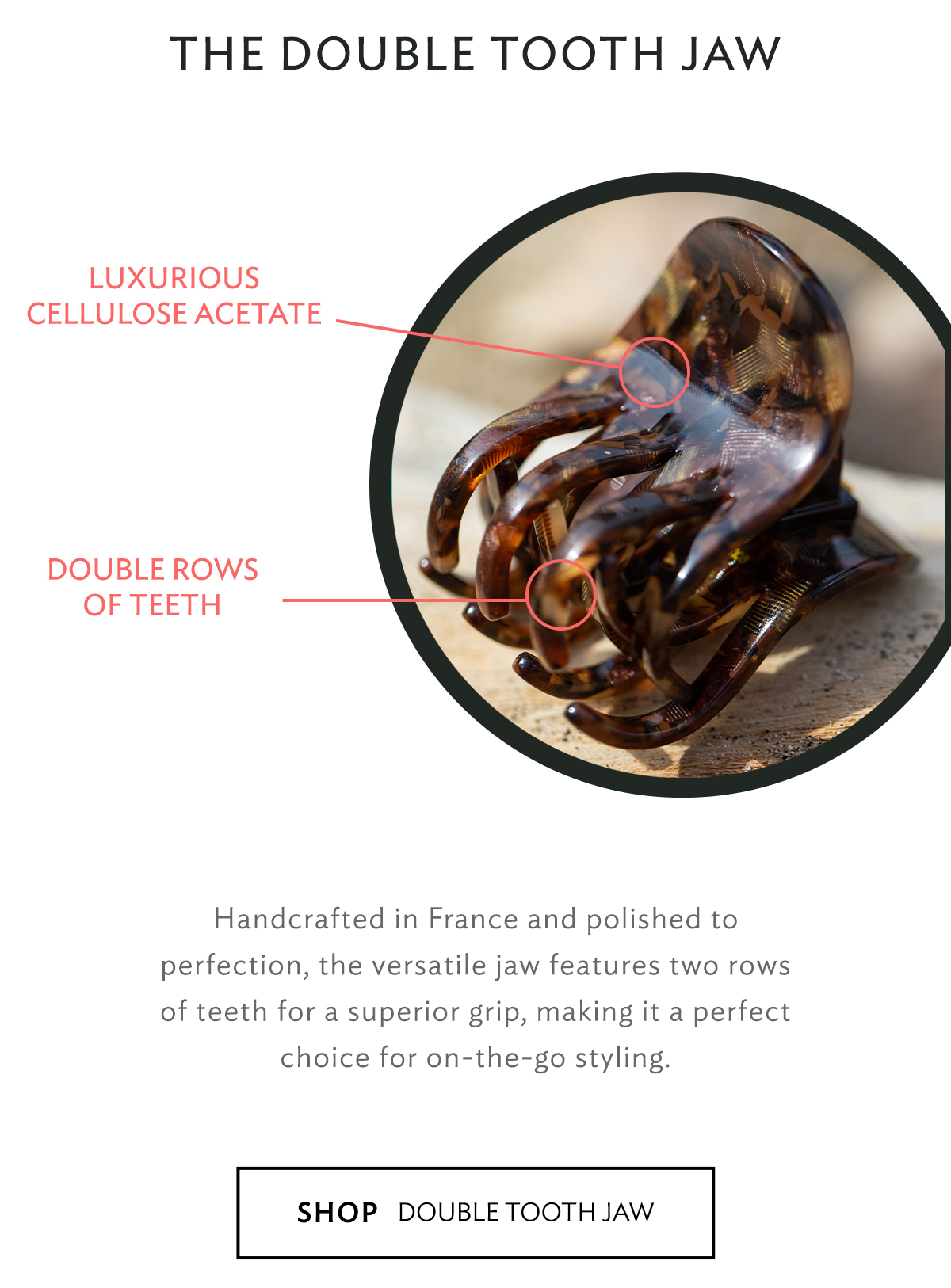 France Luxe: Small but Mighty - The Double Tooth Jaw | Milled