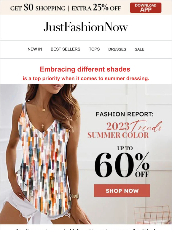 JFN: 🌈Fashion Report: 2023 Summer Color Trends | Milled