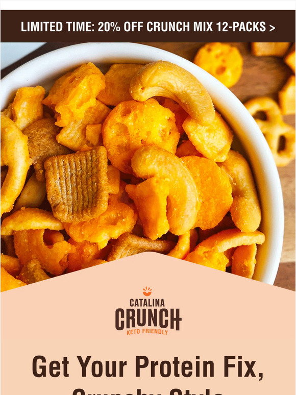 Catalina Crunch: 💪 Get Your Protein Fix, Crunchy Style 💪 | Milled