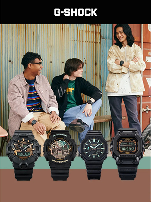 G-Shock: Colors of Aged Metal | Milled