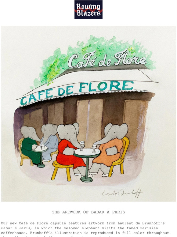 Rowing Blazers: The Artwork of Babar à Paris | Milled