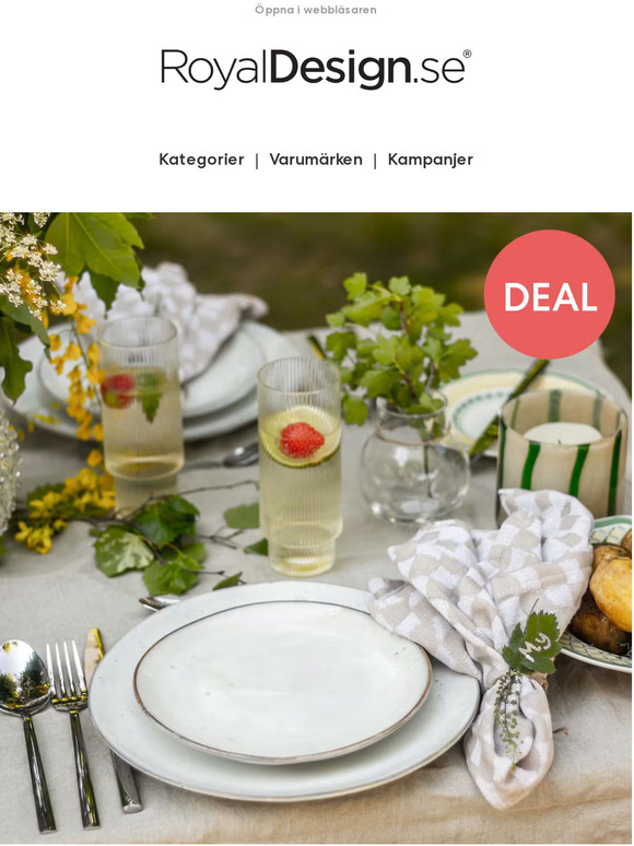 Royal Design: Din rabattkod väntar på dig 🍋 | Milled
