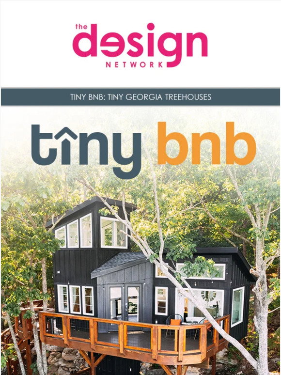 The Design Network: Tiny BNB: Tiny Georgia Treehouses | Milled
