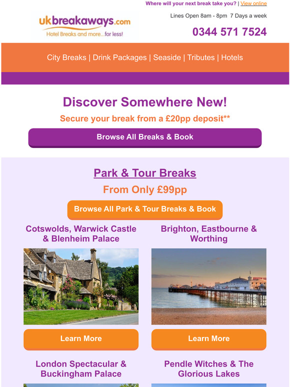 UK Breakaways: It's time for your next holiday! | Milled