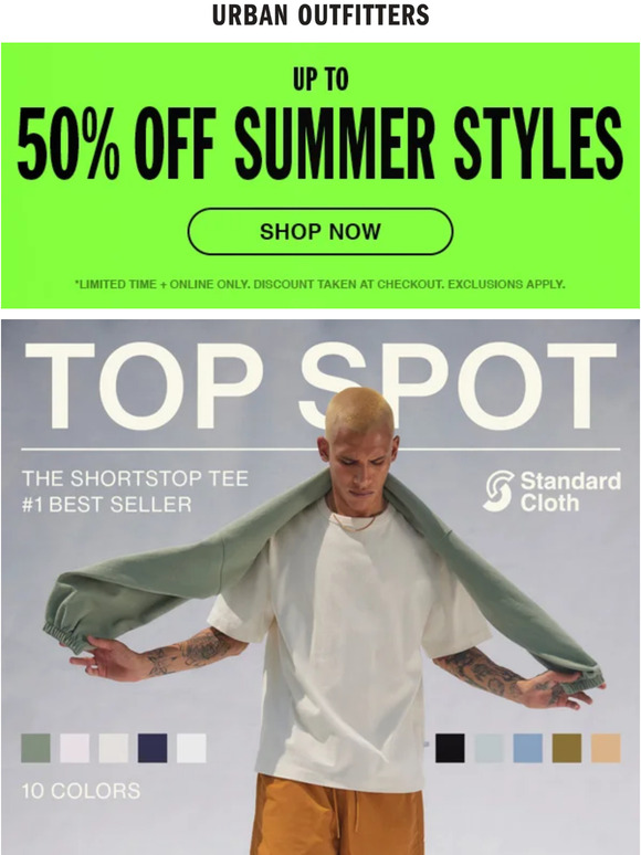 Urban Outfitters: NEW tees from Standard Cloth | Milled