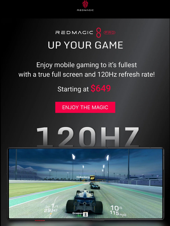 RedMagic WW: 🤩Extreme Smooth 120FPS Gaming on REDMAGIC 8 Pro | Milled