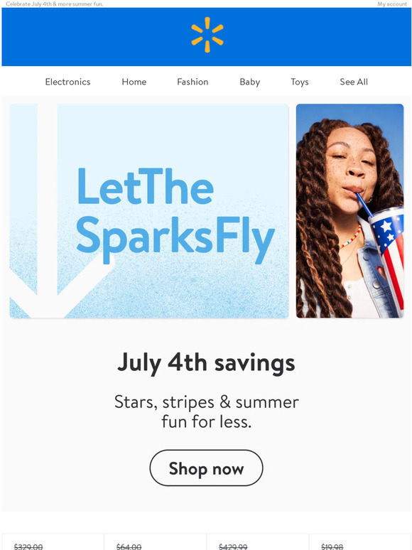 Walmart: Star-spangled savings inside 🇺🇸 | Milled