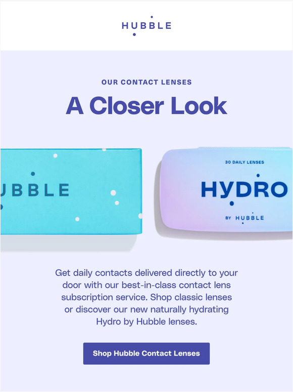 Hubble Contacts: Take a closer look. | Milled