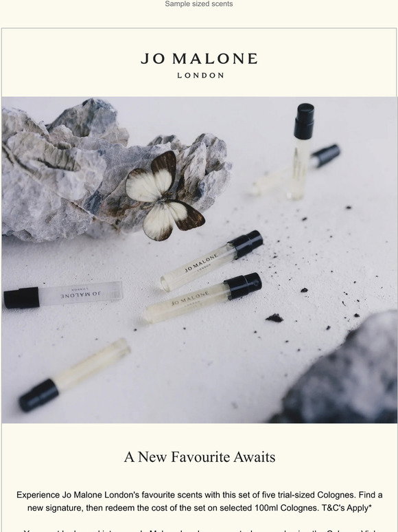 Jo Malone London: Explore our new Cologne Discovery Collection | Milled