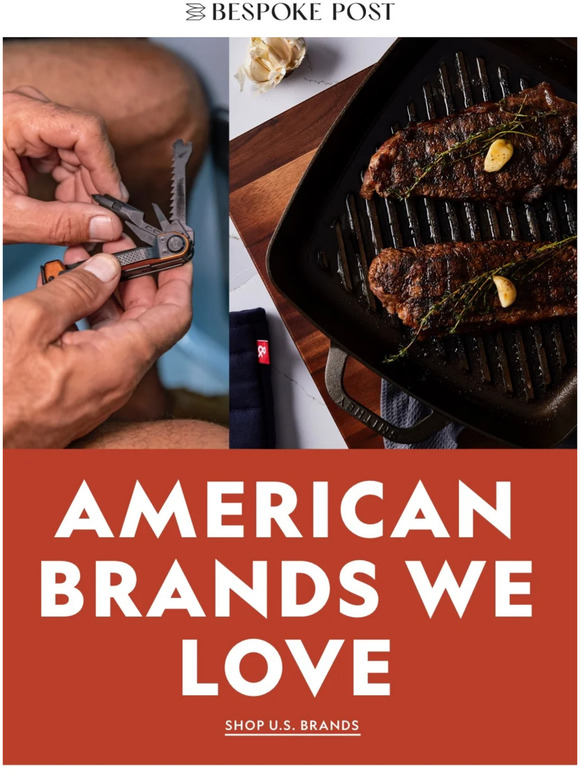 Bespoke Post: Uncle Sam-Approved, American-Engineered Goods | Milled