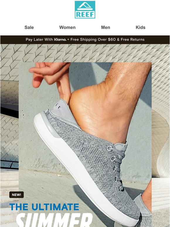 Reef: NEW: The Ultimate Summer Sneaker | Milled