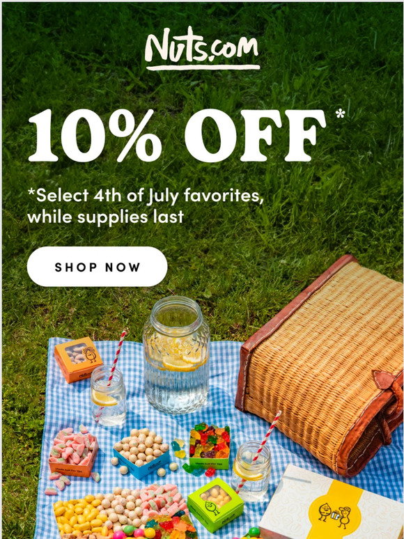 Nuts.com: Independence Day Deals Just Dropped 🎆 | Milled