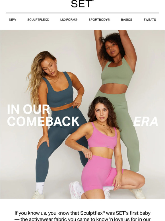 SET Active: IN OUR COMEBACK ERA | Milled