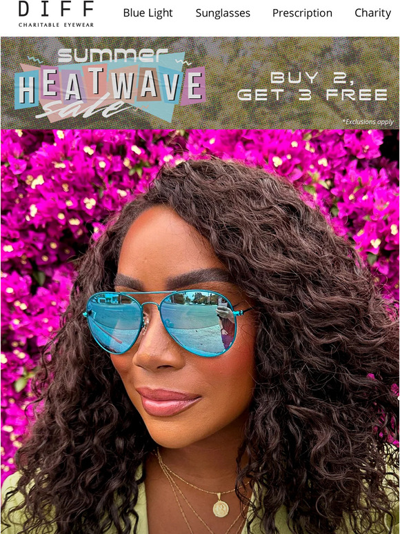 DIFF Eyewear: Summer Of Shine | Milled