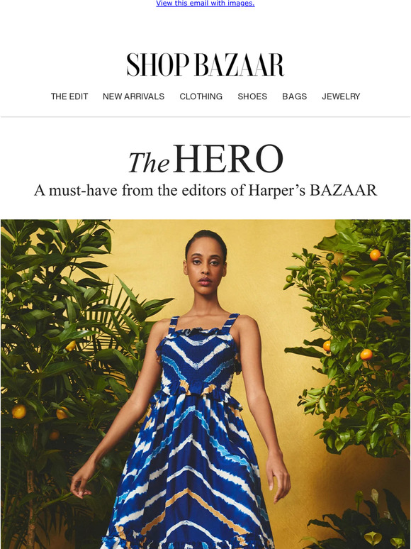 Shop BAZAAR: The Hero: This Is The Dress Of Your Summer Dreams | Milled