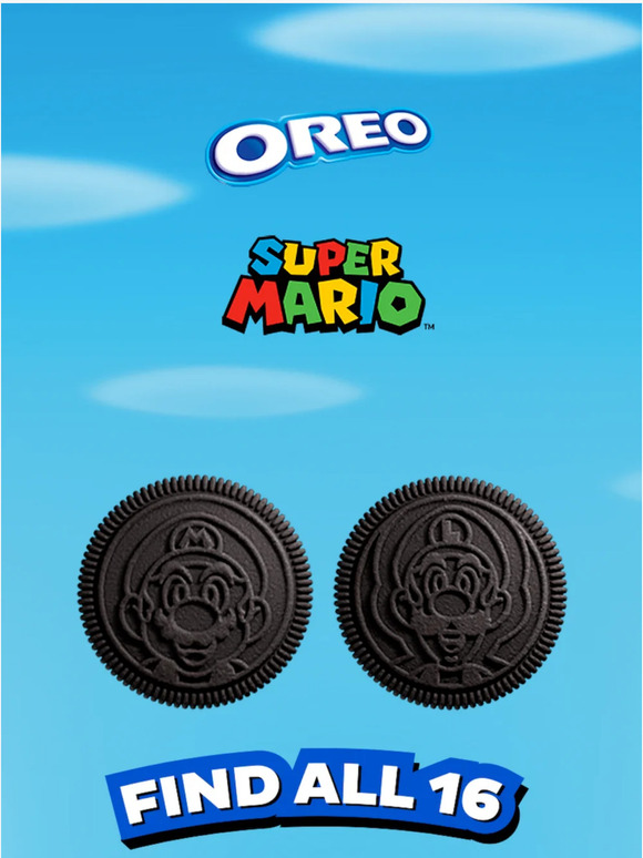 OREO: Help Mario and other Heroes defeat Bowser with new Super Mario OREO cookies! | Milled