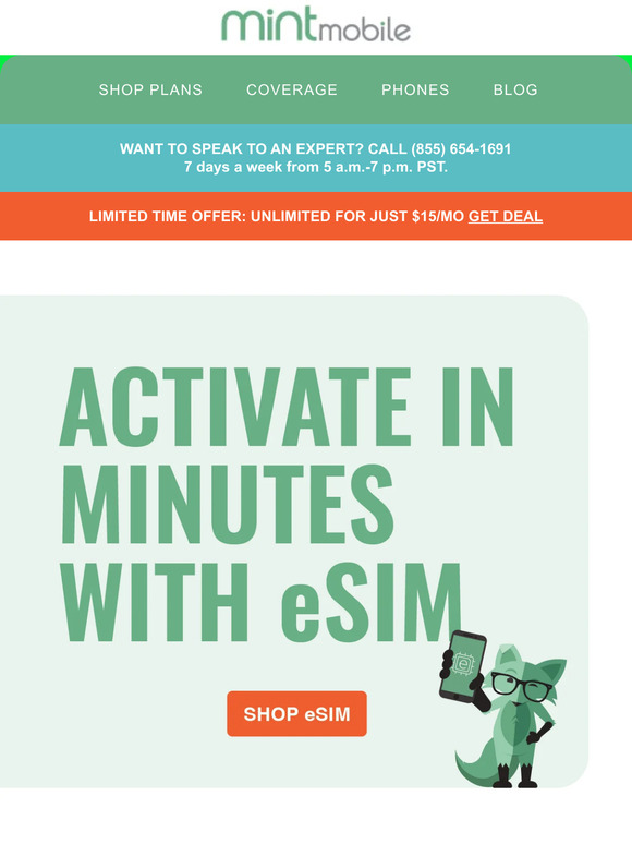 Mint Mobile: Here’s the eSIM eMAIL you didn’t know you needed | Milled