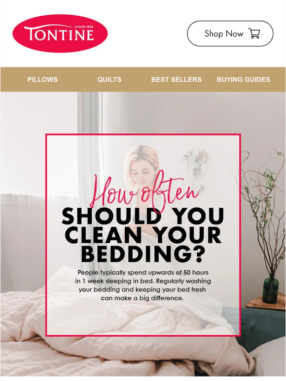 Tontine: Fresh Sleep: Tips for Clean Bedding | Milled