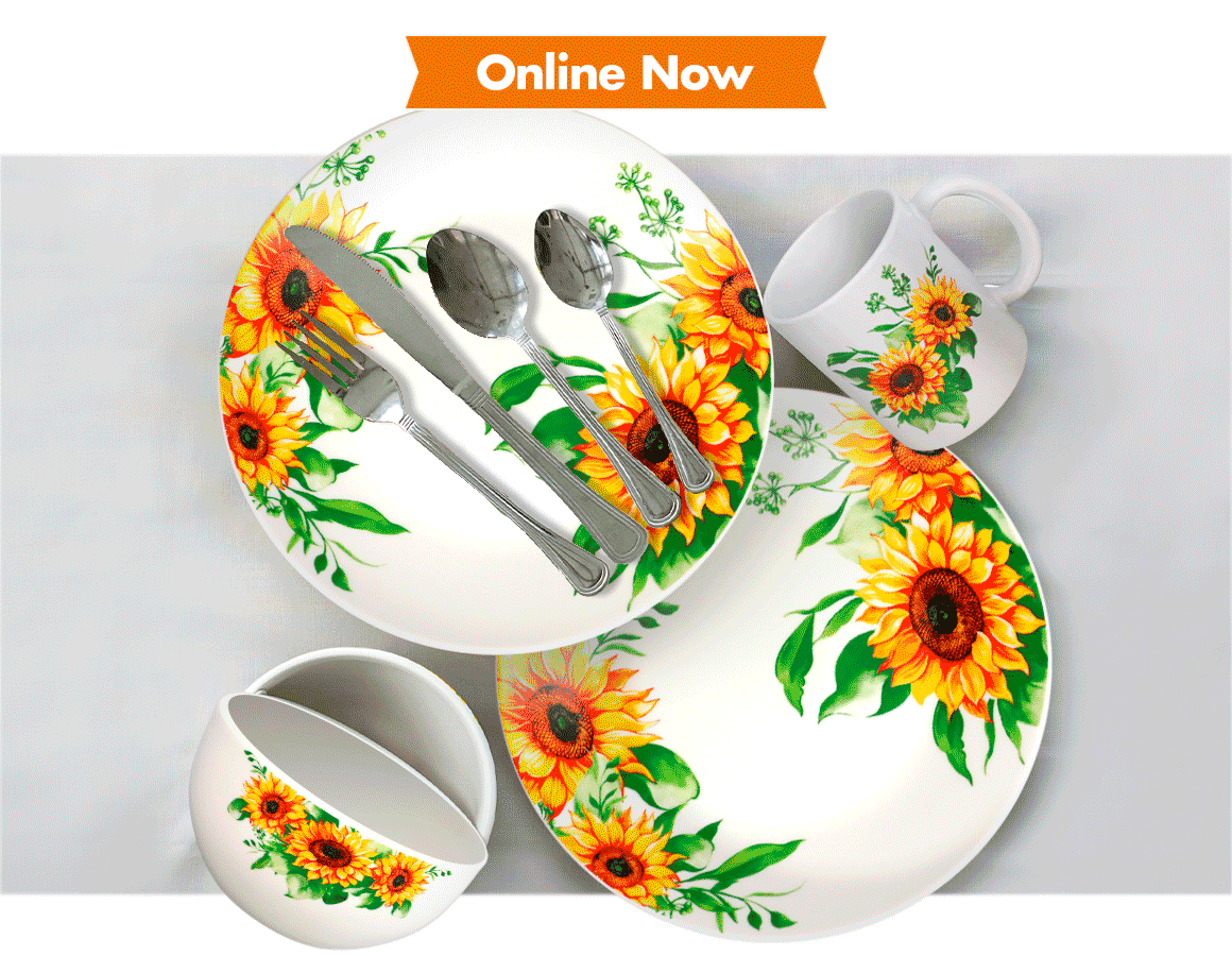 Dollar Tree: 🌻 NEW Sunflower Dinnerware 🌻 | Milled
