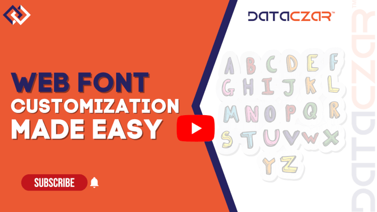 Dataczar: Why Font Customization Matters for Your Website | Milled