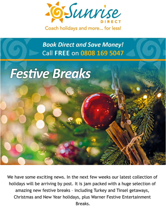 Sunrise Direct: Festive Selection Coming Soon | Milled