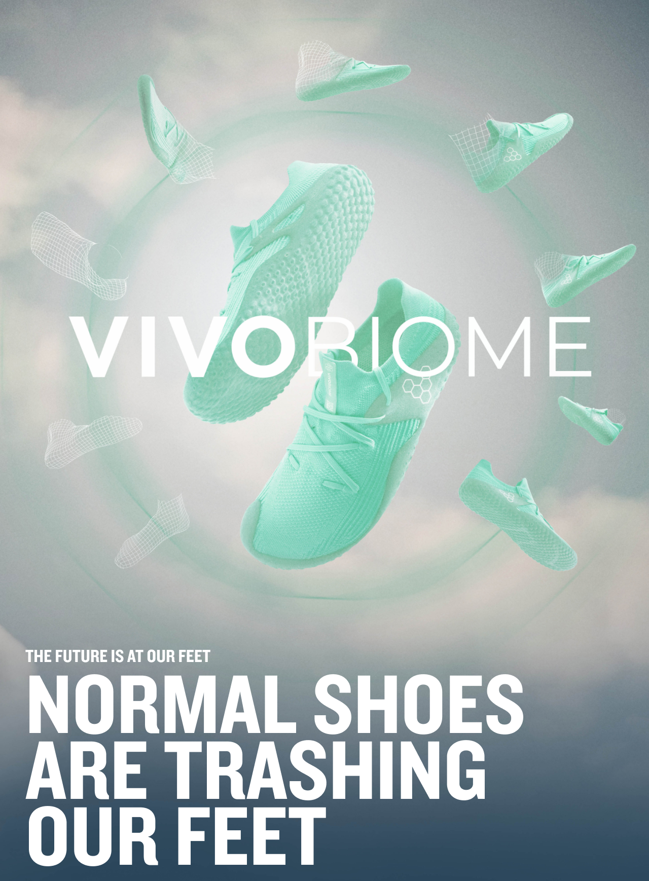 Vivobarefoot: VivoBiome: a new footwear system | Milled