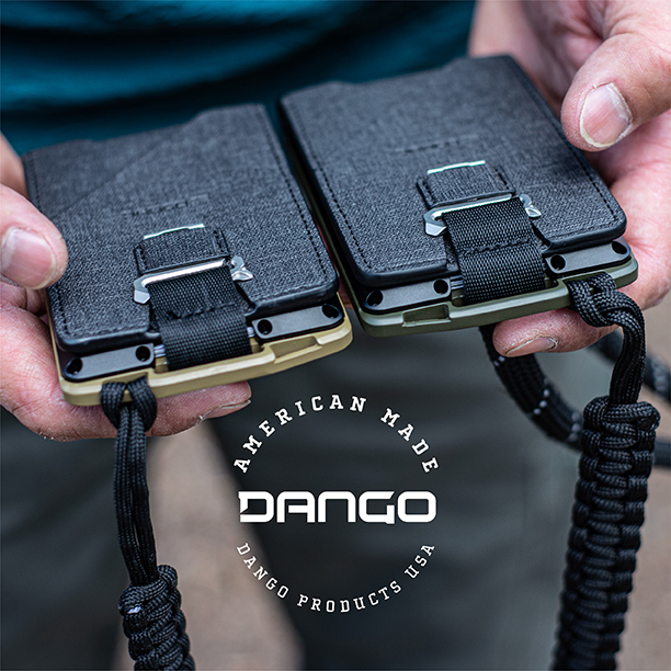 Dango Products: American Made 🇺🇲 M1 Lite Rail Wallet with DTEX | Milled