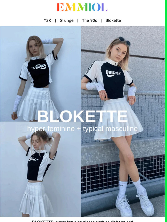 Emmiol: Not sure what to wear? Get the BLOKETTE style⚽️🥅 | Milled