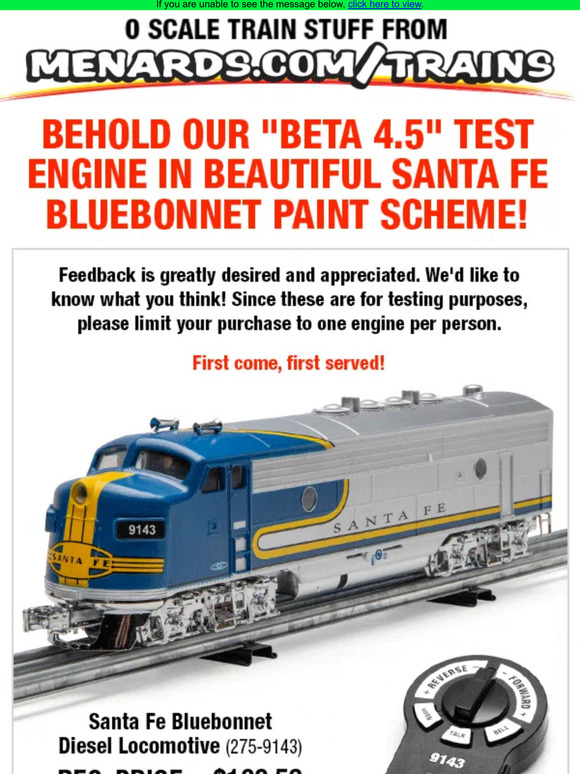 Menards: New! Beta 4.5 Bluebonnet Engine! | Milled