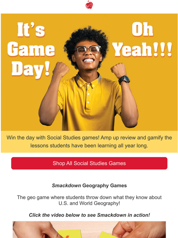 Teacher's Discovery: Game On! Win the Day with Social Studies Games ...
