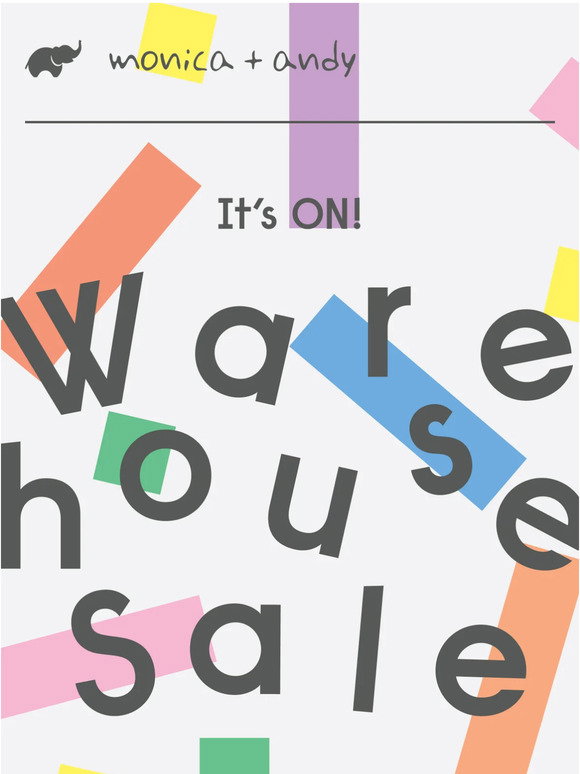 Monica + Andy: WAREHOUSE SALE — Up to 80% OFF 🚨 | Milled
