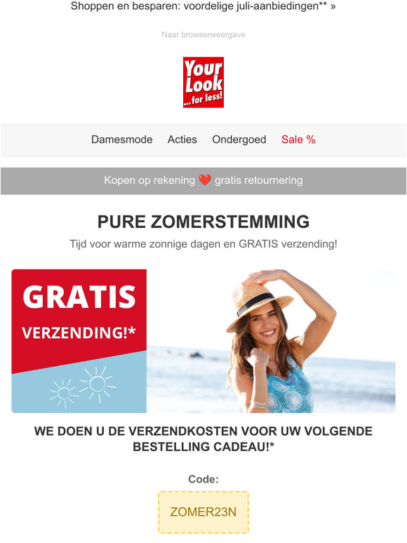 Your Look for Less: ⏳ Let op: uw waardebon verloopt binnenkort ...