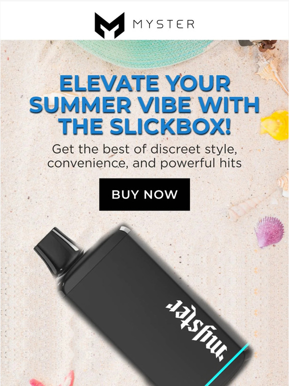Myster: Your Signature Summer Vaping Style: The Slickbox ☀️ | Milled