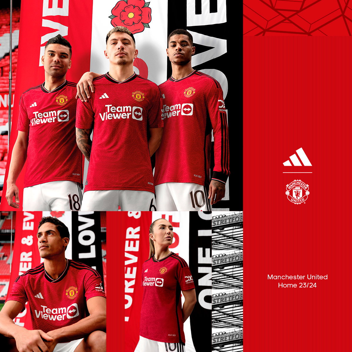 Sports Direct: Manchester United 2023/24 Home Kit 👿 | Milled