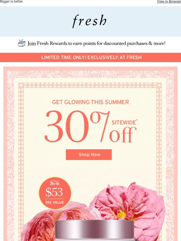 Fresh: Jumbo sizes are 30% off! | Milled