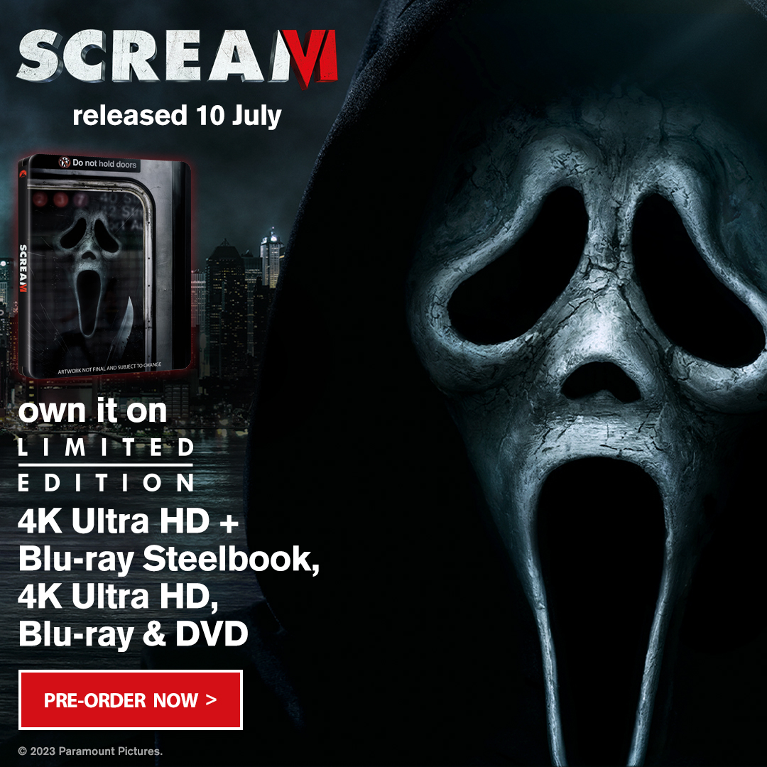 HMV: For our fans of horror! | Scream VI | Milled