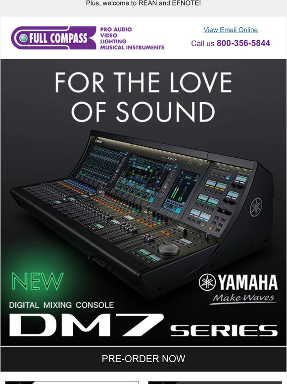 Full Compass: Yamaha's New DM7 Digital Console Is Here! | Milled