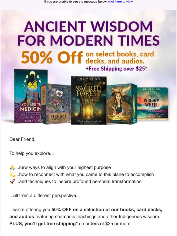 Hay House, Inc.: 🙏Exclusive Offer🙏 Ancient Wisdom for Modern Times | Milled