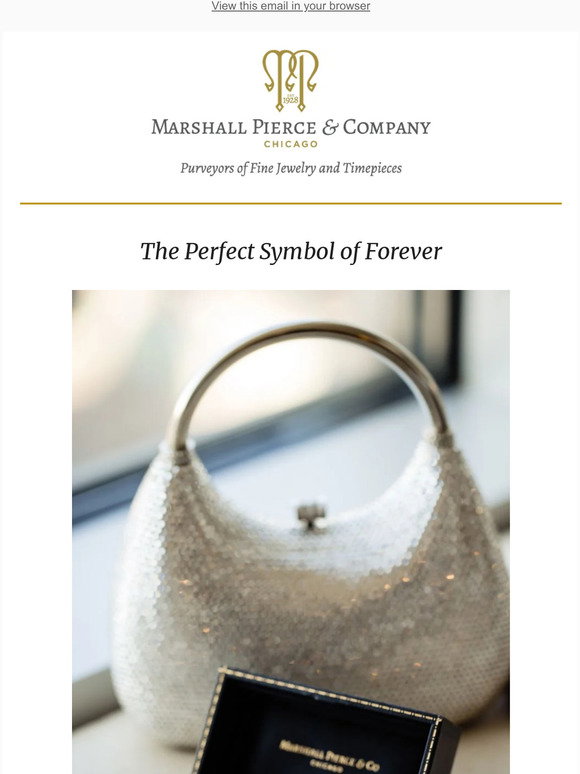 Marshall Pierce & Co.: Wedding Wednsday! The Perfect Symbol of Forever ...