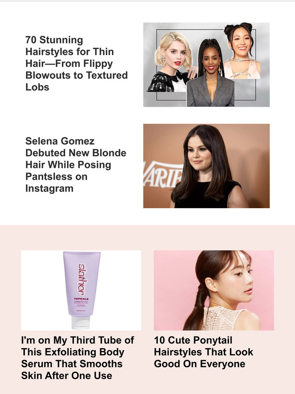 InStyle Box: 70 gorgeous hairstyles for thin hair | Milled
