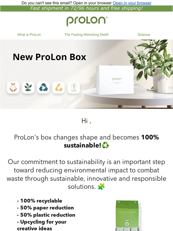 ProLon: The New ProLon box became 100% Sustainable 🧩♻️ | Milled