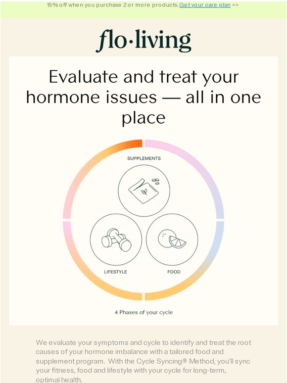 FLO Living: Our unique approach to hormones 🍊 | Milled