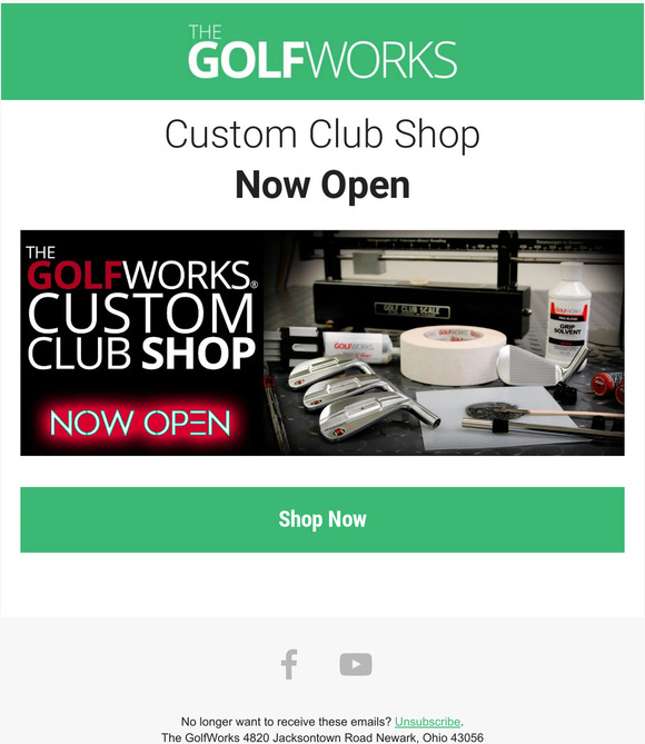 GolfWorks: Our custom shop is now open! | Milled