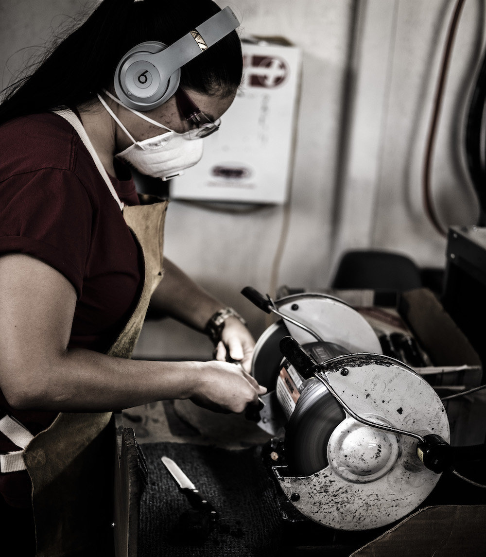 ZWILLING: An interview with Knife Aid’s Master Sharpener, Chloe | Milled