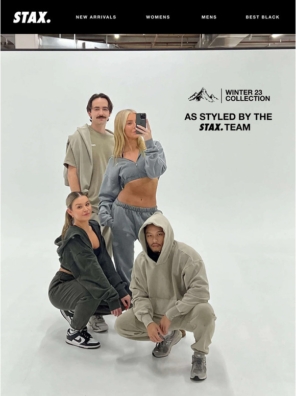 Stax: 👀 Sneak Peek: How STAX. HQ Styles Winter 23 | Milled