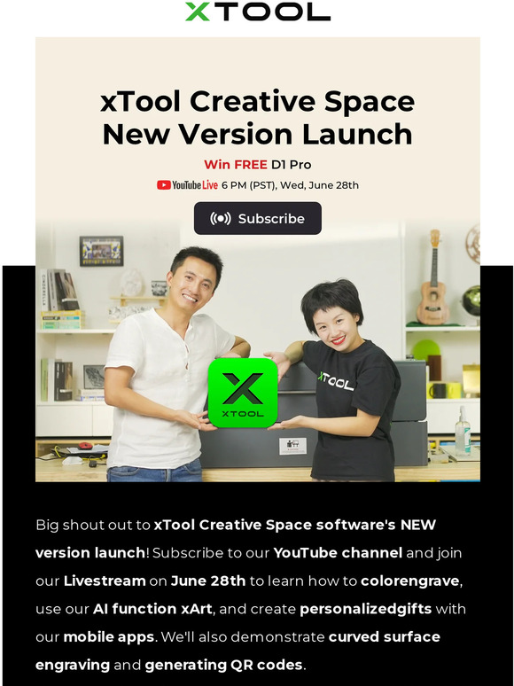 xTool: Unlock Your Imagination with Upgraded XCS Software - Join Now ...