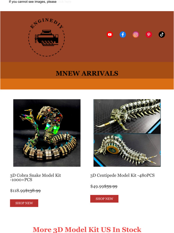 Enginediy: NEW 3D Metal Model | Milled