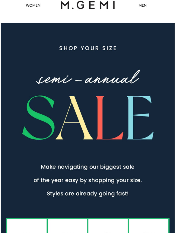M.Gemi: Sale Styles, In Your Size | Milled