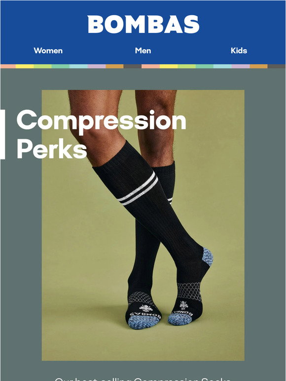 Bombas: 3 Reasons to ️ Compression Socks | Milled