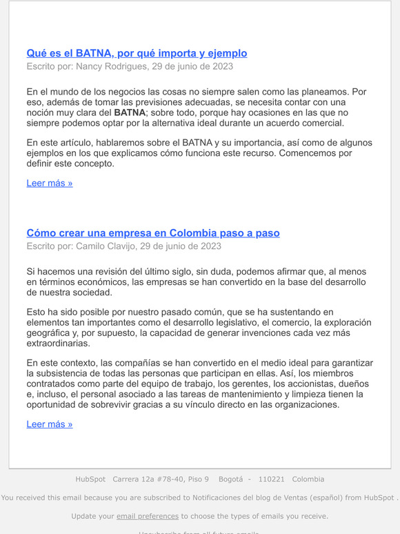 HubSpot: Qué es el BATNA, por qué importa y ejemplo | Milled